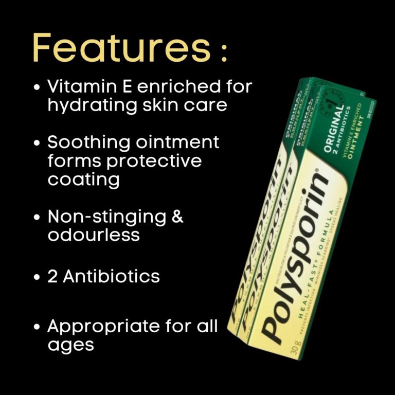 Trust Polysporin Original Antibiotic Ointment for Superior Wound Care ...