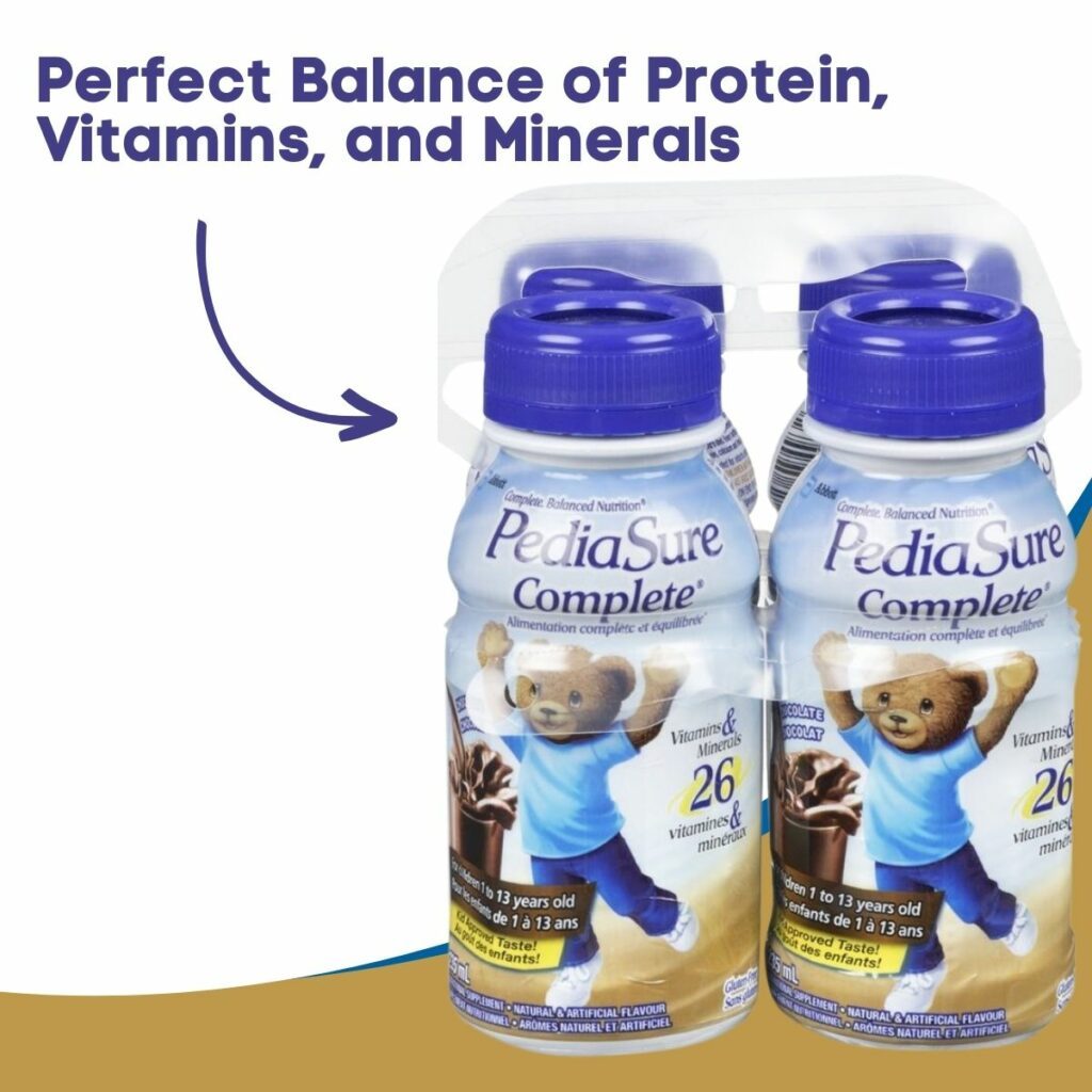 Buy PediaSure Complete Chocolate Flavor 4*235ml | Fuel Your Child's Growth