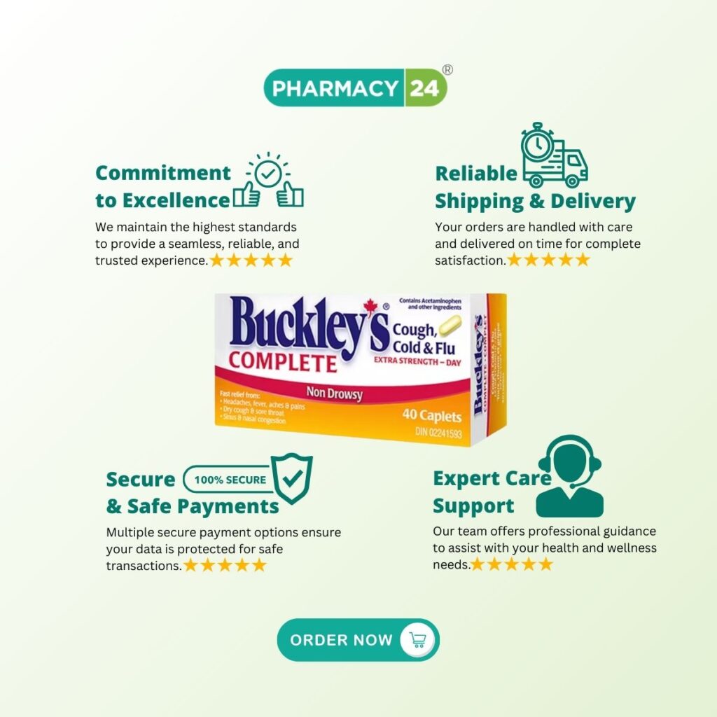 Buckley's Complete Cough Syrup - Pharmacy 24