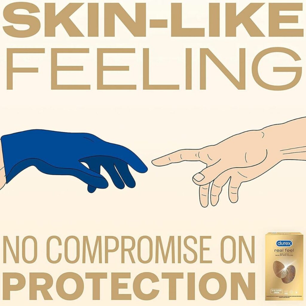 Buy Durex Real Feel Non-Latex Condoms | Ultra-Smooth Experience | True ...