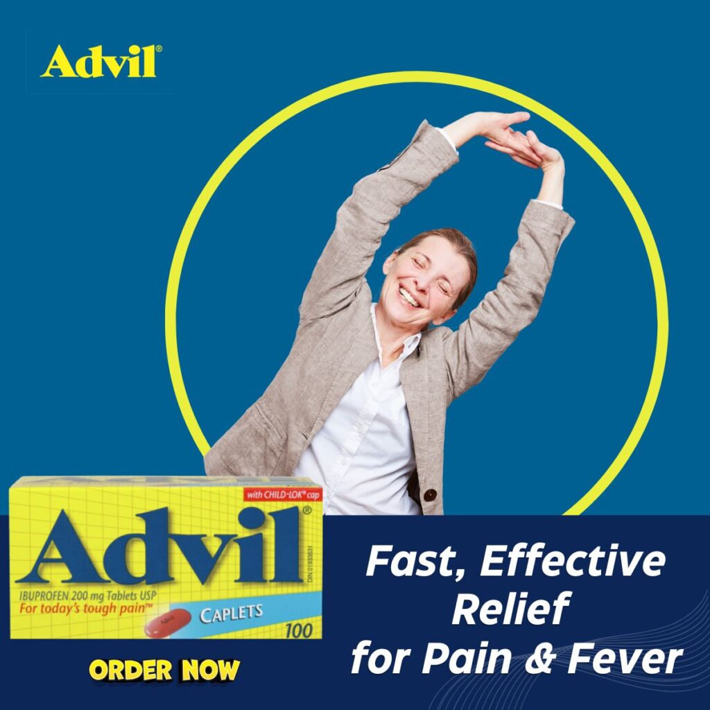 Advil Caplets 200mg - Powerful Relief for Fast Pain Recovery