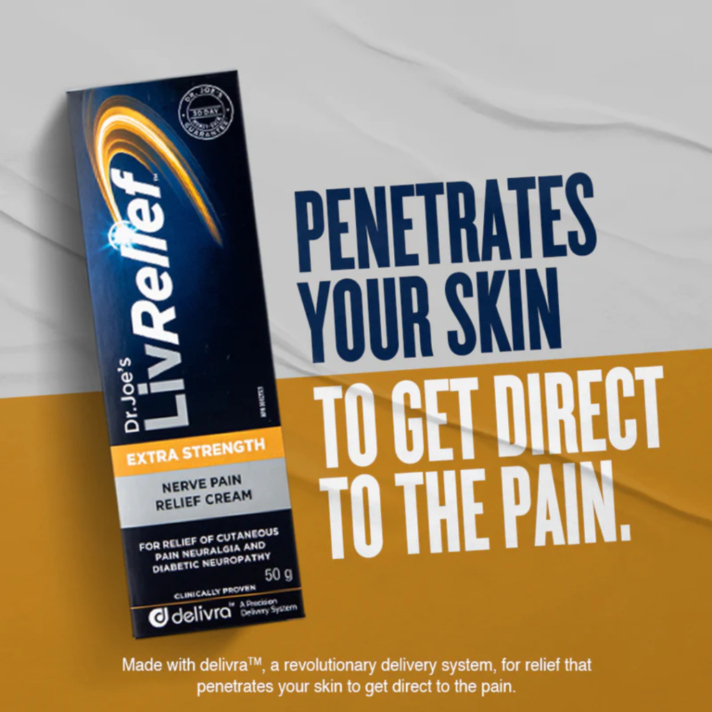 Buy Online LivRelief Extra Strength Nerve Pain Relief Cream