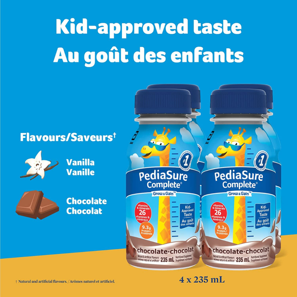 Buy PediaSure Complete Chocolate Flavor 4*235ml | Fuel Your Child's Growth