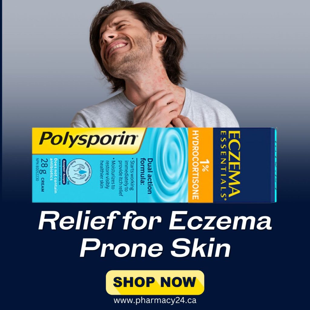 Buy Polysporin Eczema Essentials Cream [1% Hydrocortisone]