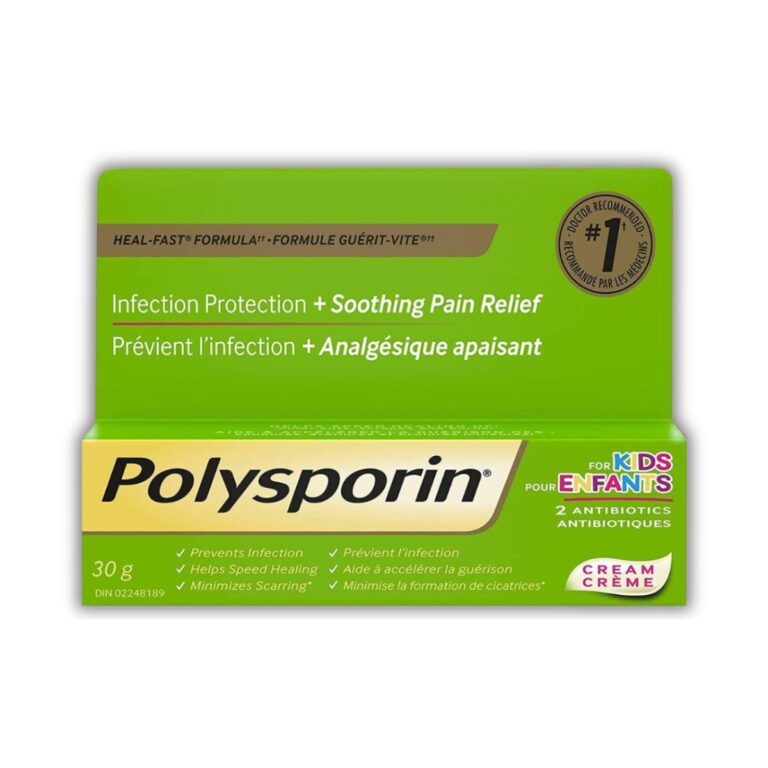 Buy Polysporin Kids Antibiotic Cream | Fast-Acting, Non-Greasy Healing ...