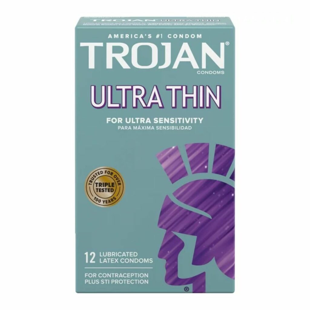 Buy Trojan Ultra Thin Lubricated Condoms | Canada's Premium Condom Choice