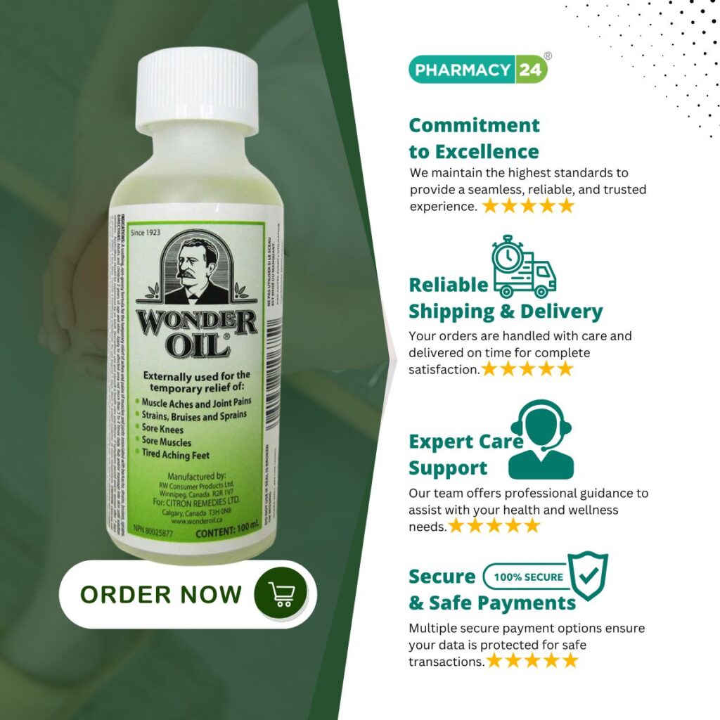 Buy The Healing Comfort Wonder Oil and Get Pain Free Life