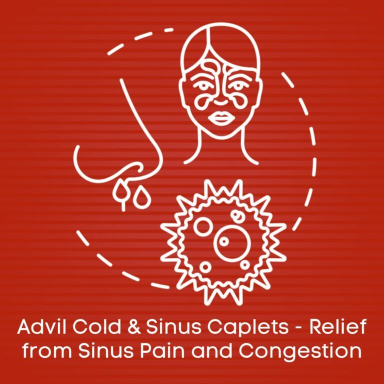 Buy Advil Cold and Sinus Caplets | Fast Relief in Canada and The USA ...