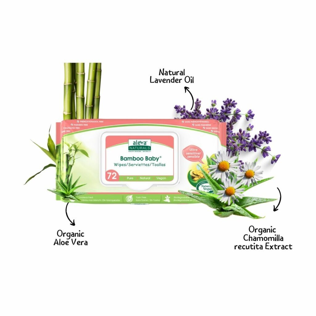 Aleva Naturals Bamboo Baby Wipes 5+1 Pack - Pharmacy 24
