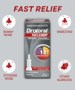 Buy Drixoral No Drip Original Nasal Decongestant | Pharmacy 24