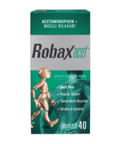 Buy Robaxacet Regular Strength | Dual Action, Quick Relief Formula