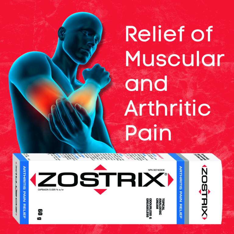 Buy Zostrix Arthritis Pain Relief Cream 60mg - Get Your Relief Today!