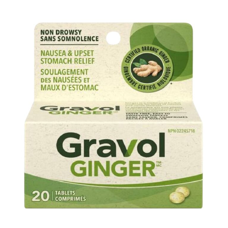Gravol Natural Source Dimenhydrinate Tablets