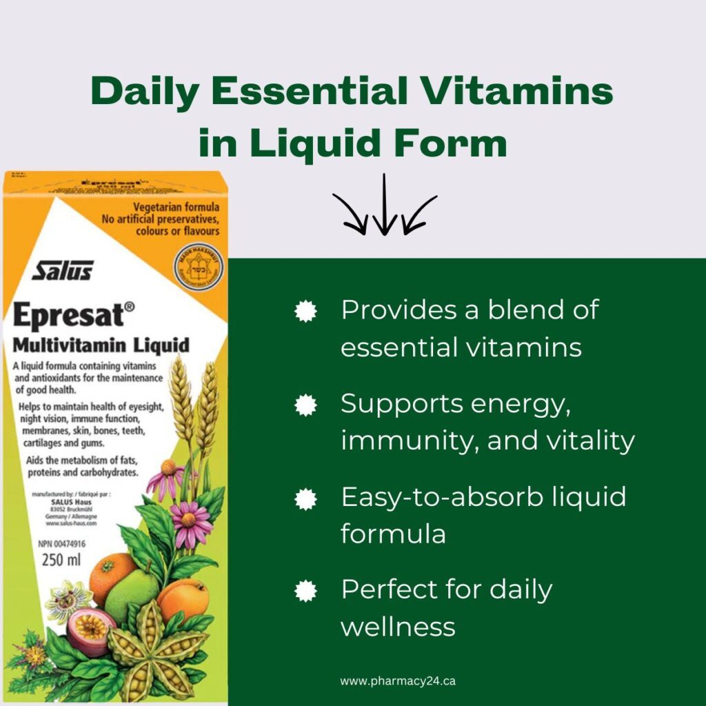 Salus Epresat Multivitamin Liquid - Pharmacy 24