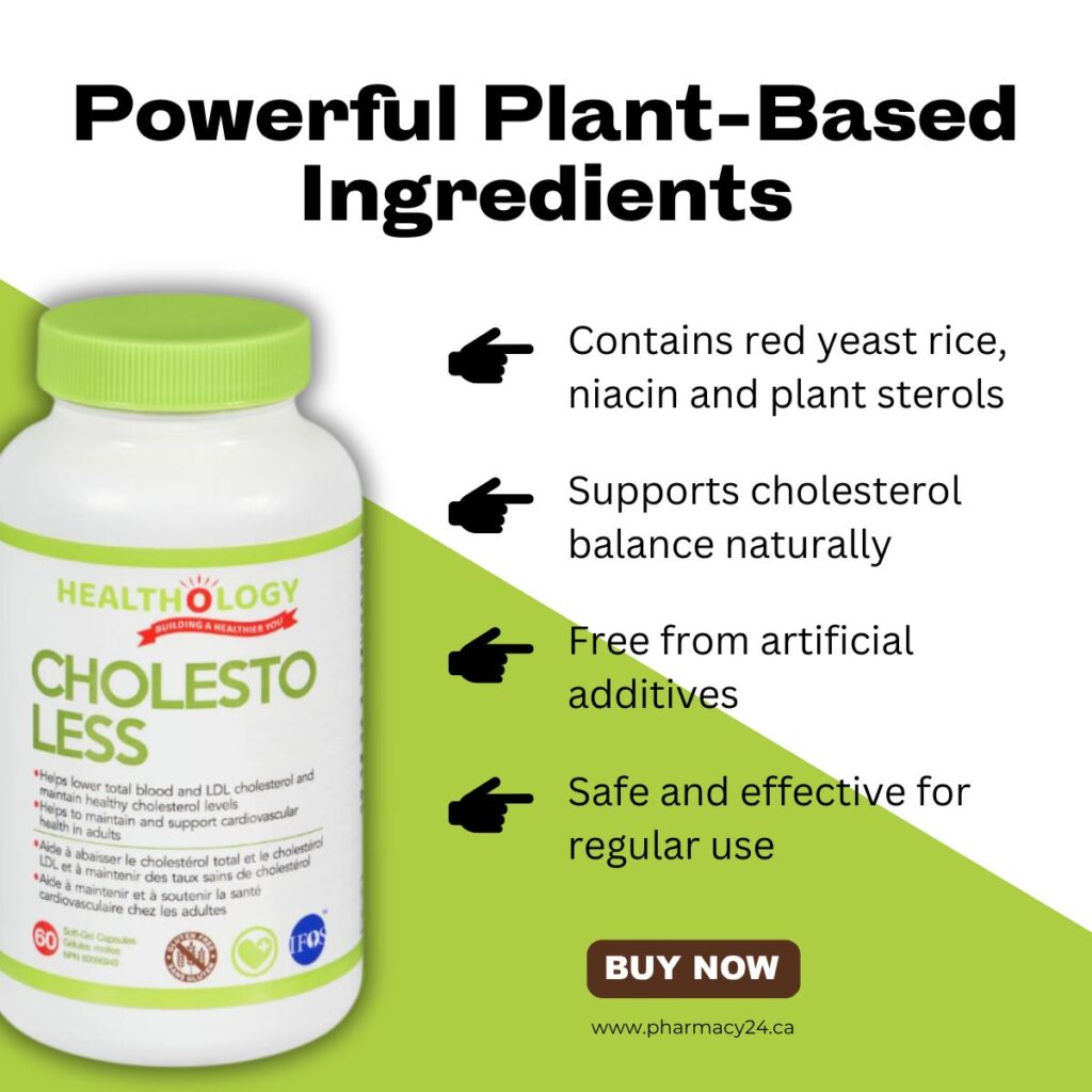 Buy Healthology Cholesto Less | Support Healthy Cholesterol Levels ...