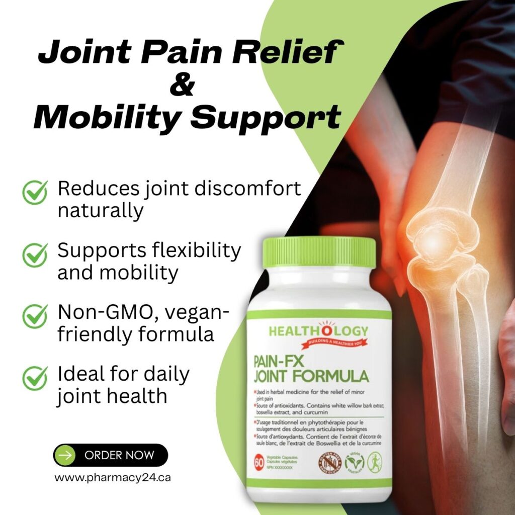 Buy Healthology Pain-FX Joint Formula for Improved Mobility & Joint Health