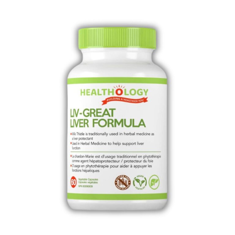 Buy Healthology Liv-Great Liver Formula | Natural Liver Support for Detox