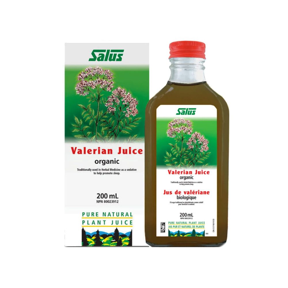 Salus Organic Valerian Juice 200ml - Pharmacy 24