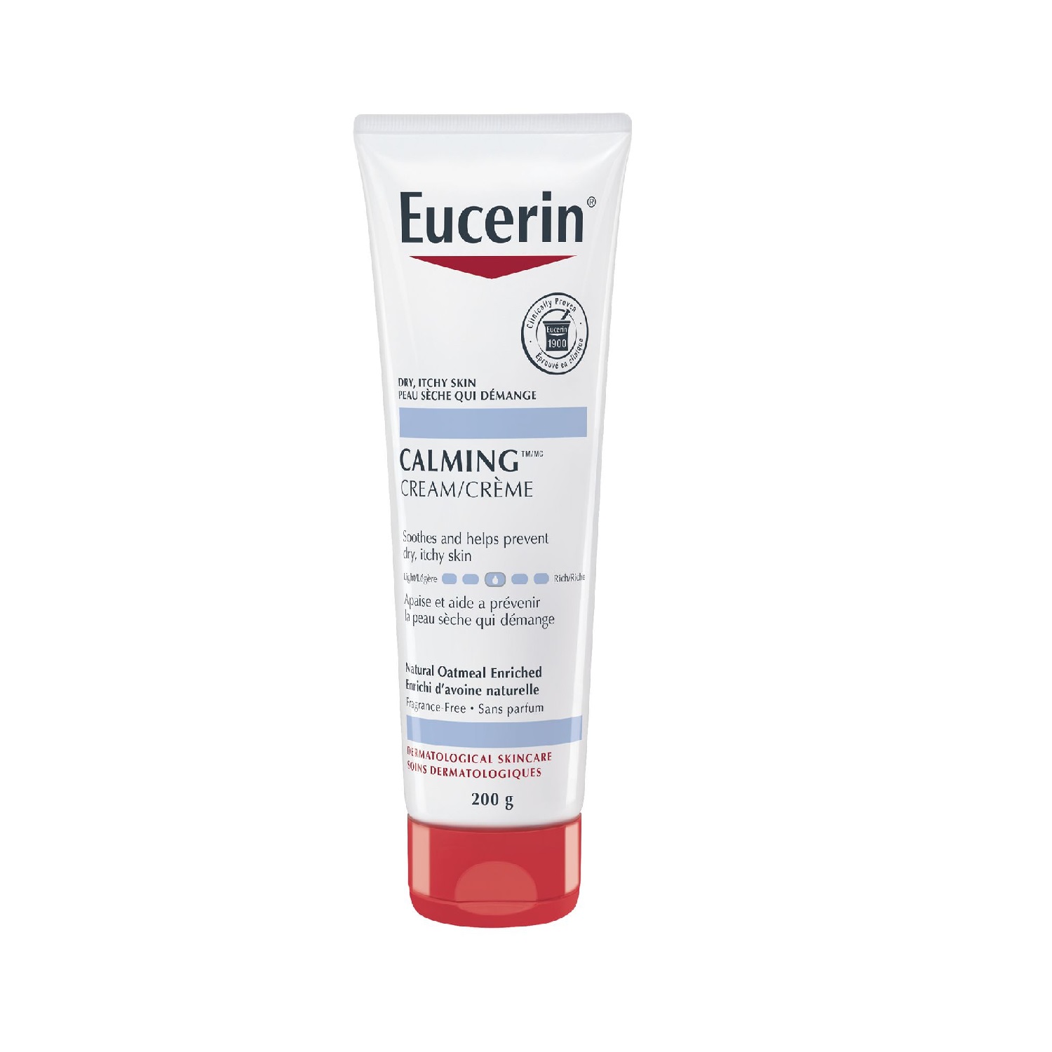 EUCERIN Calming Daily Moisturizing Cream with Colloidal Oatmeal for Dry ...