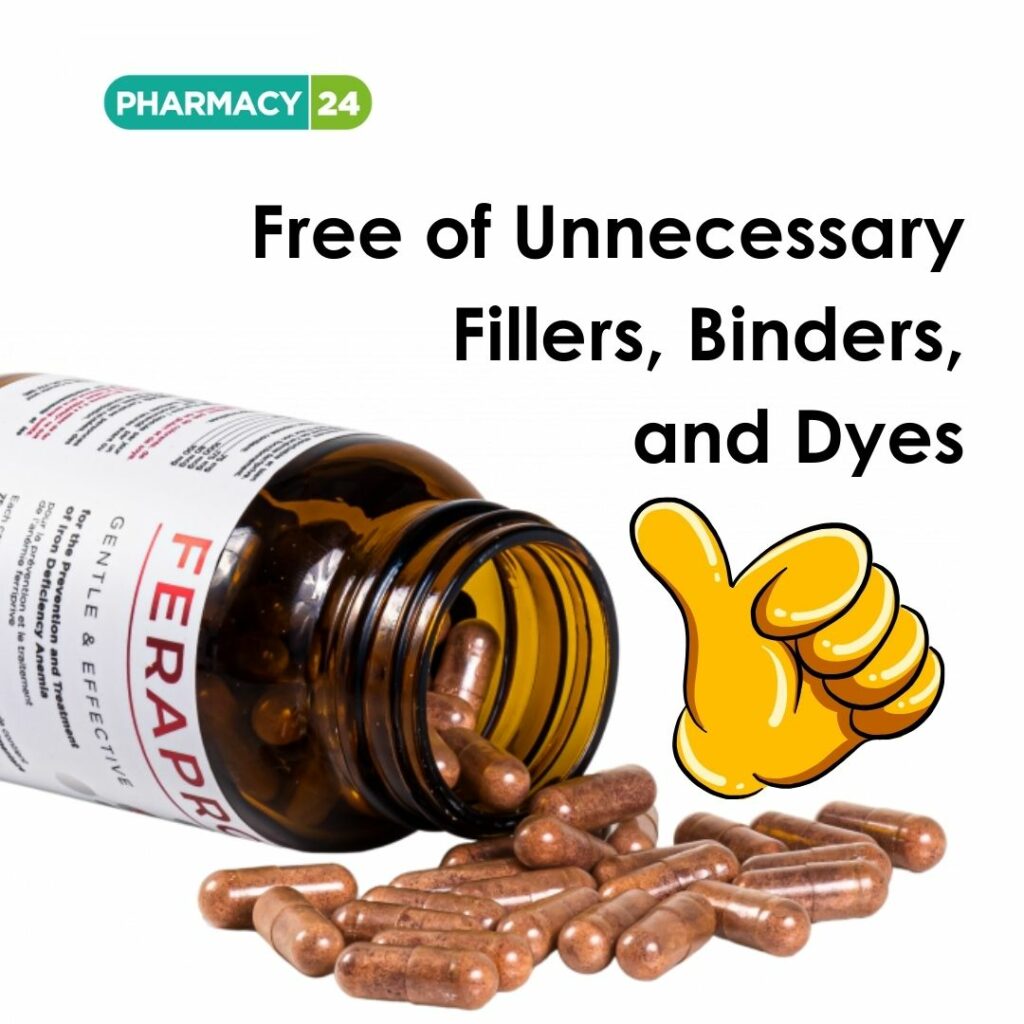 Order FERAPRO 150mg | BOB'S IRON FORMULA | Pharmacy24