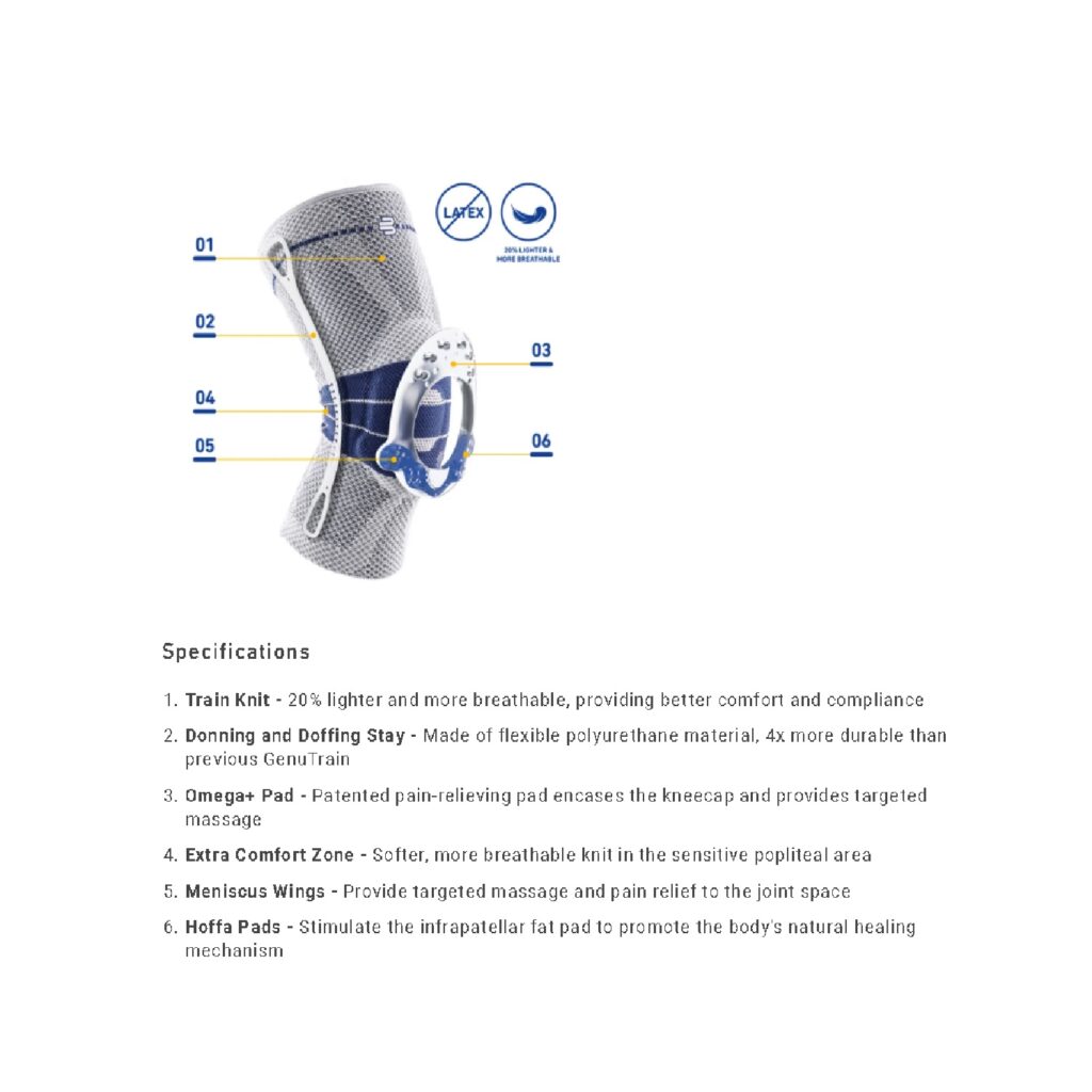 Bauerfeind GenuTrain Knee Brace - Pharmacy 24