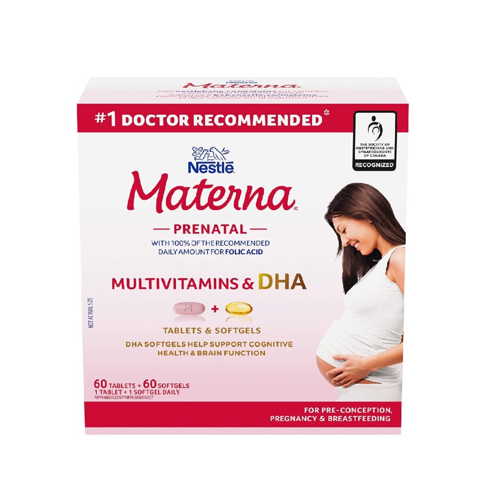 Shop Materna Prenatal Multivitamins With DHA Supplement