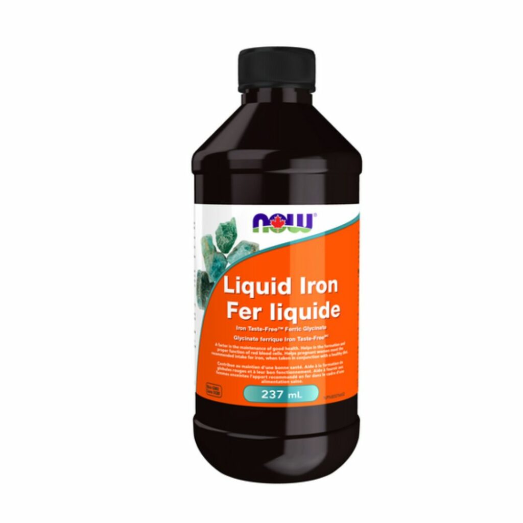 Liquid Iron | Taste Free Iron (Now Foods) - Pharmacy 24