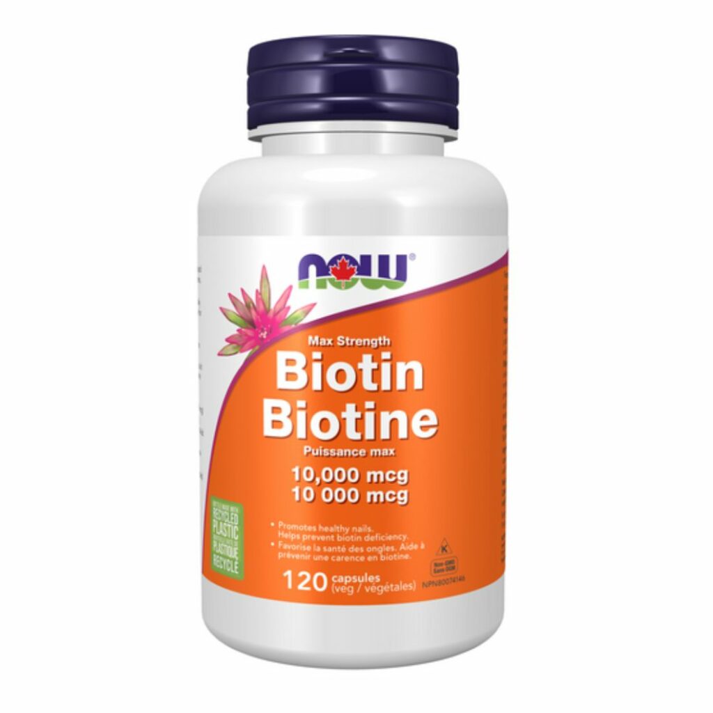 Biotin 10,000 mcg Veg Capsules (Now Foods) - Pharmacy 24