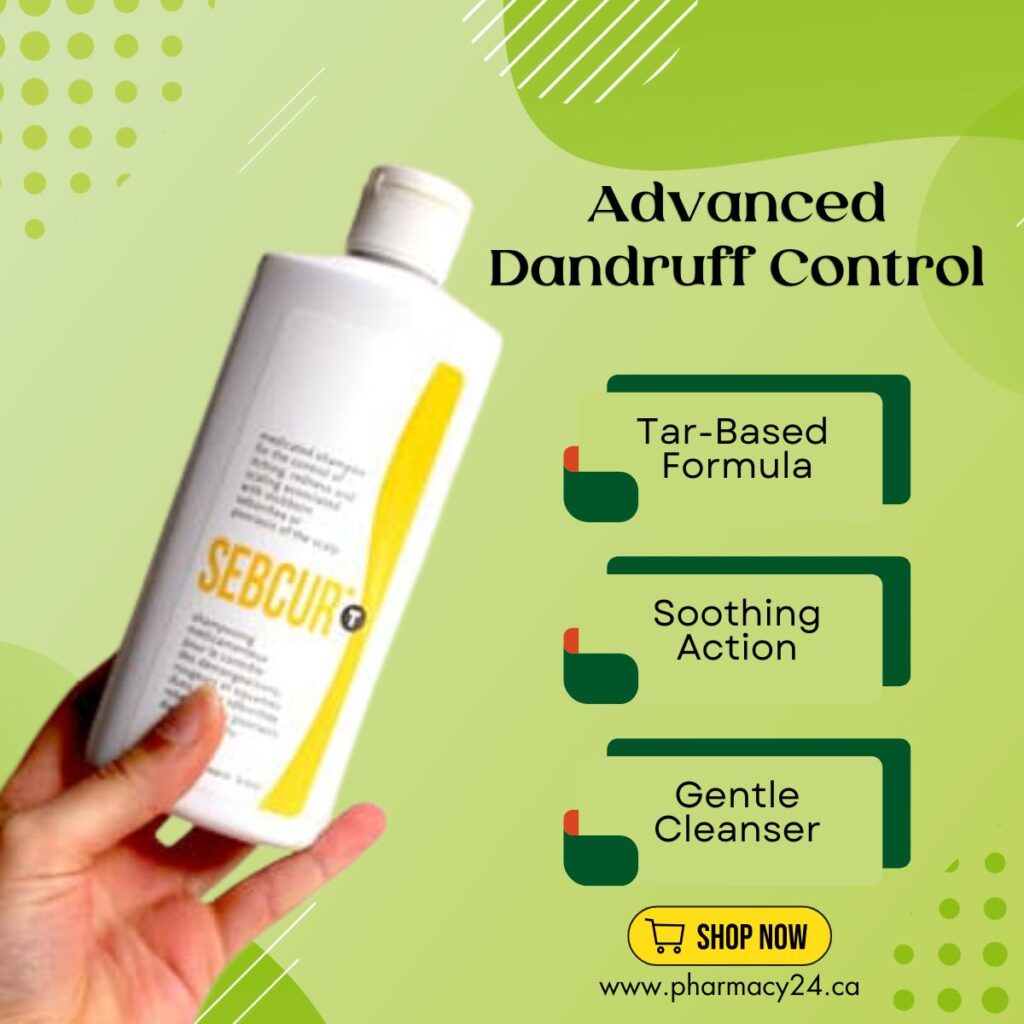 Sebcur T Shampoo Anti-Dandruff - Pharmacy 24