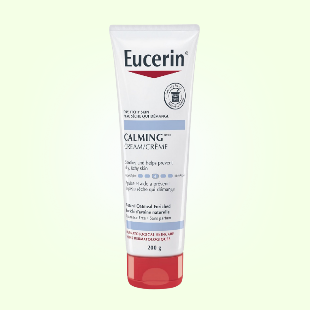 EUCERIN Calming Daily Moisturizing Cream with Colloidal Oatmeal for Dry ...