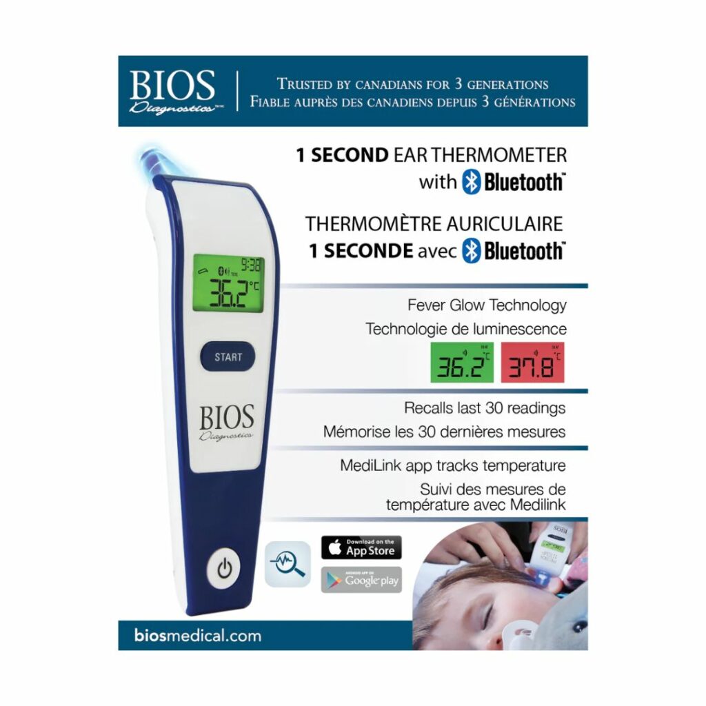 Buy BIOS Non-Contact Forehead Thermometer | Swift, Accurate & Reliable ...