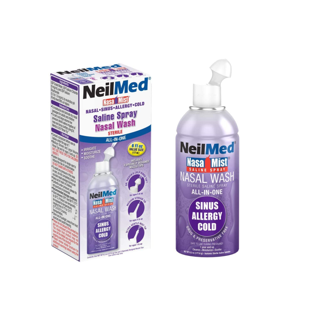 NeilMed NasaMist Multi Purpose Saline Spray All in One - Pharmacy 24