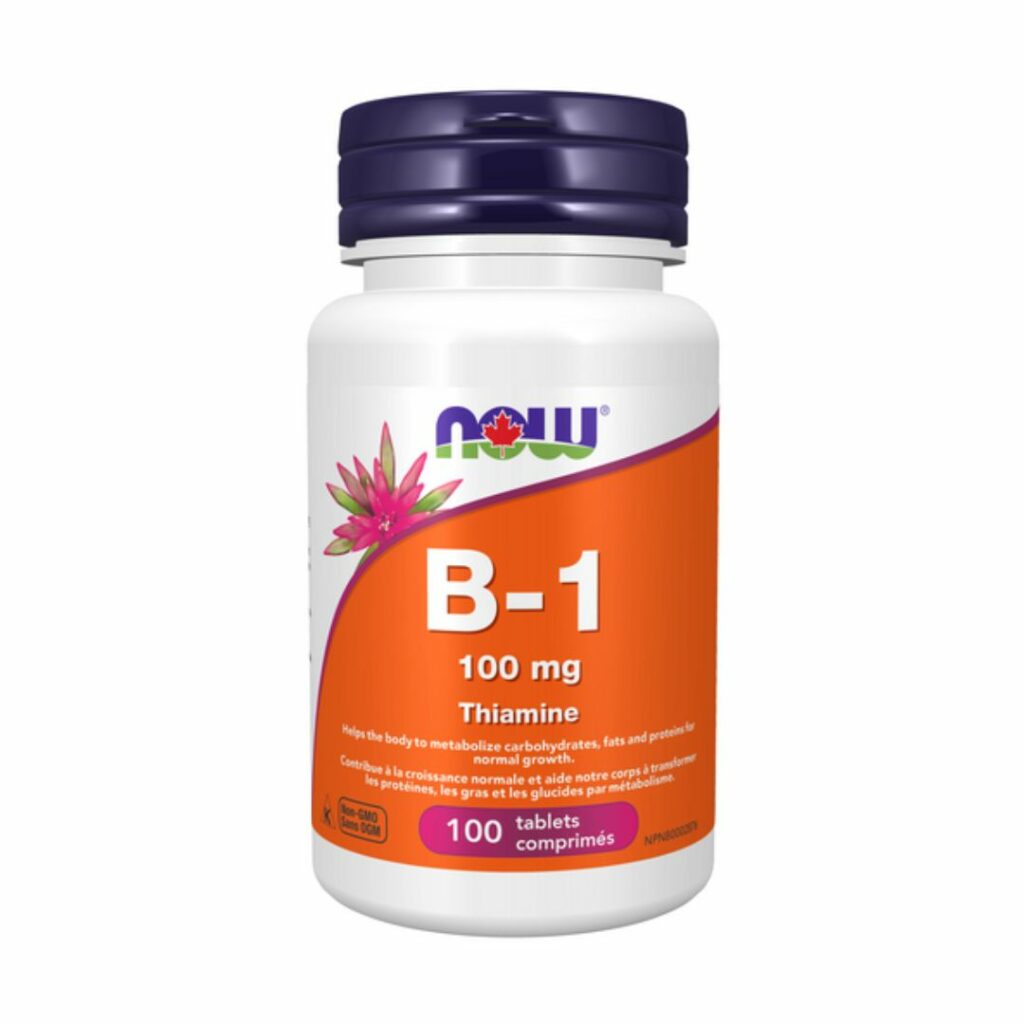 Buy Now Foods B-1 100mg Tablets | Boost Your Vitality & Nerve Health