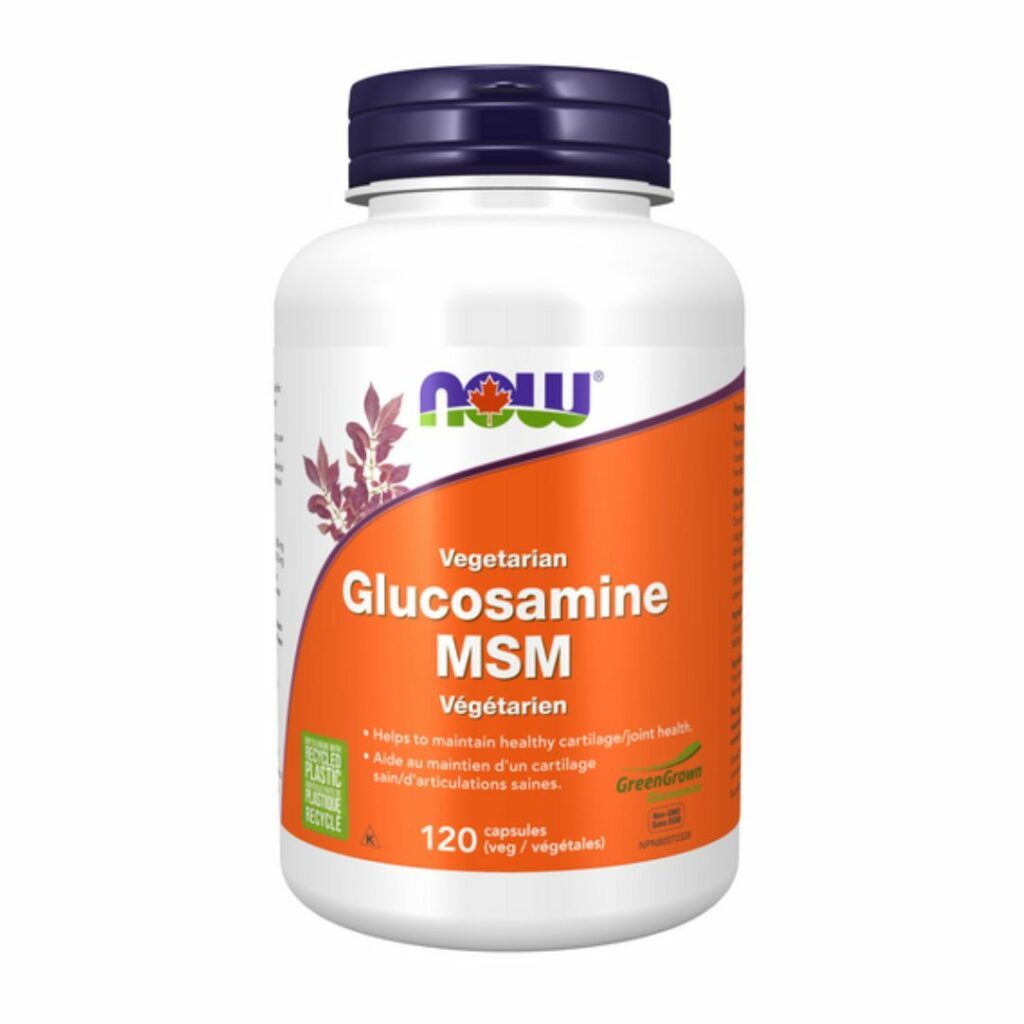 Glucosamine & MSM Veg Capsules | Now Foods - Pharmacy 24
