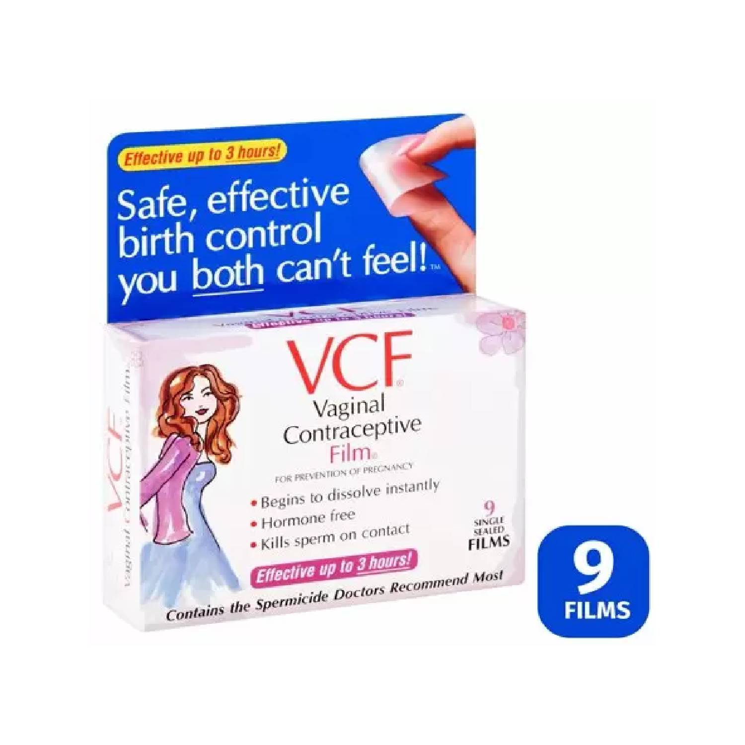 VCF Vaginal Contraceptive Film - Pharmacy 24
