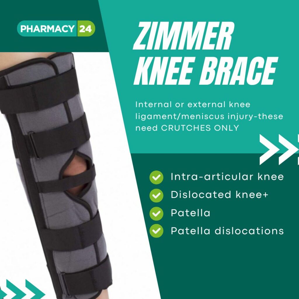 Zimmer Knee Splint | 3-Panel Immobilizer | Operative Support