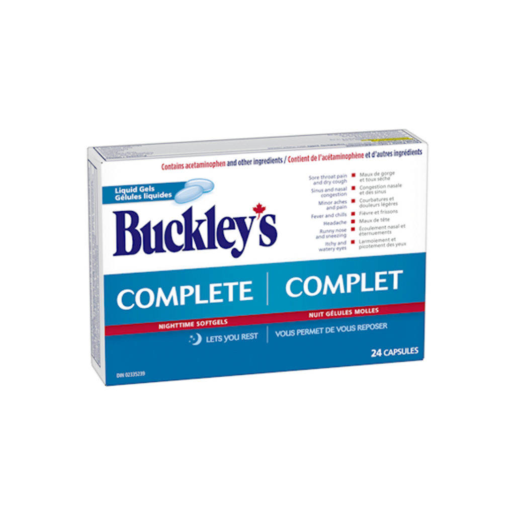 Buckley's Complete Extra Strength Cough, Cold Flu 24, 45% OFF
