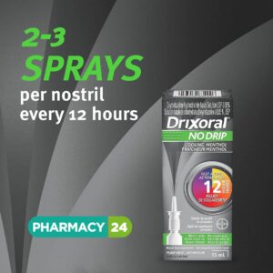 Buy Drixoral No Drip Original Nasal Decongestant | Pharmacy 24