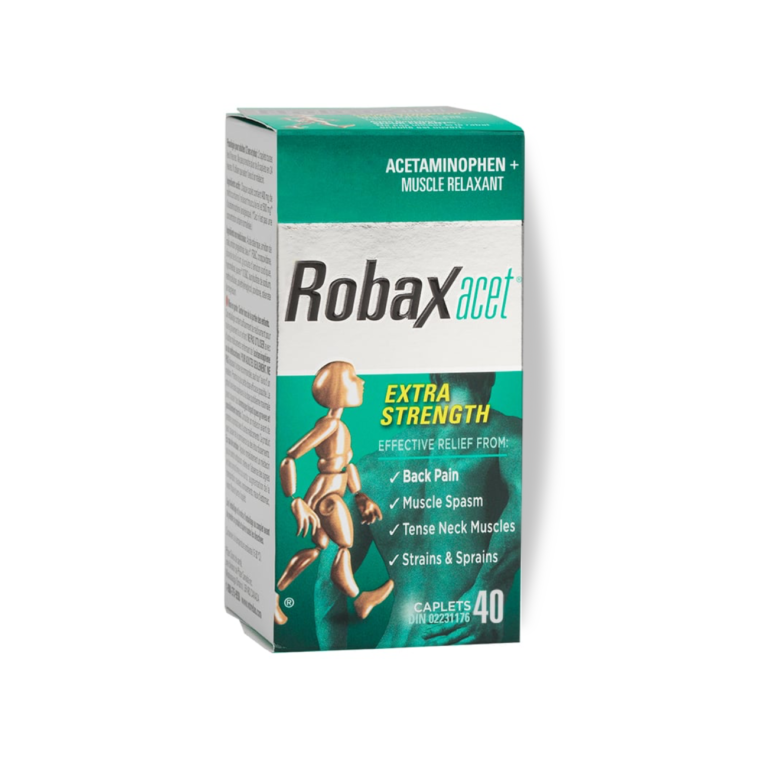 Buy Robaxacet Extra Strength | Canada's #1 Solution for Muscle Spasms ...