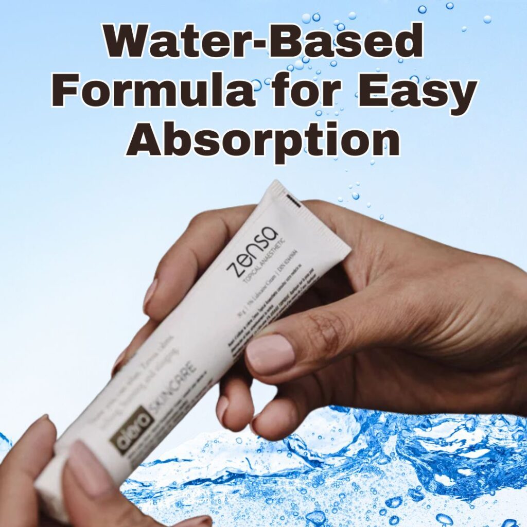 Buy Zensa Numbing Cream | Topical Anaesthetic Formulation