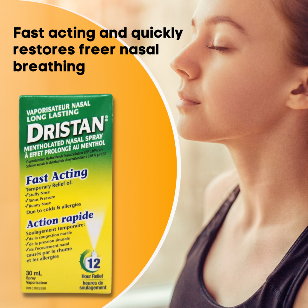 Buy Dristan Mentholated Nasal Spray For Stuffy Now | Sinus Pressure ...