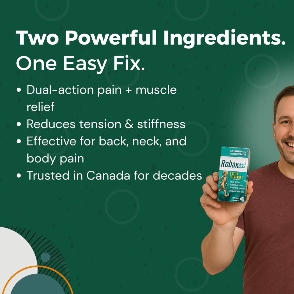 Buy Robaxacet Extra Strength | Canada's #1 Solution for Muscle Spasms ...