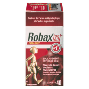 Buy Robaxisal Extra Strength Muscle Relaxant [Acetylsalicylic Acid 500mg]