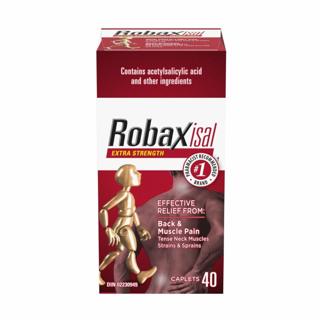 Buy Robaxisal Extra Strength Muscle Relaxant [Acetylsalicylic Acid 500mg]