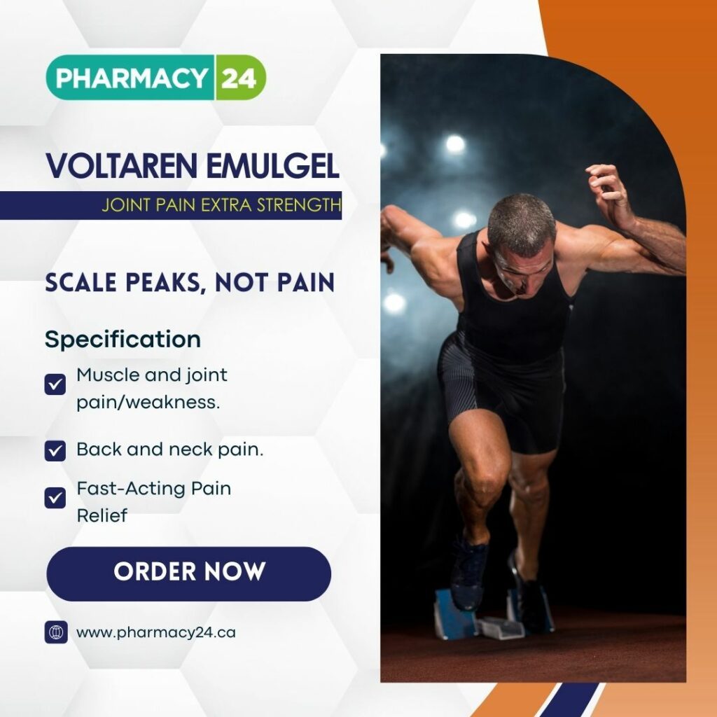 Buy Voltaren Emulgel Extra Strength USA | Extra Fort [Diclofenac gel 2.32%]
