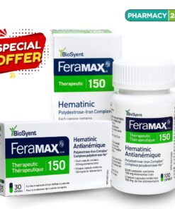 Buy FeraMAX 150 Capsules | The Superior Iron Supplement in Canada