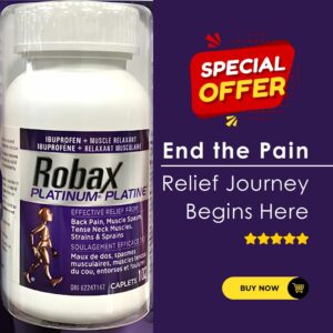 Buy Robax Platinum Platine | Muscle Back Pain Relief | 102 Caplets