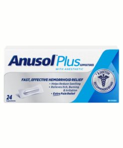 Buy Anusol Plus Hemorrhoidal Suppositories | Fast Hemorrhoid Relief