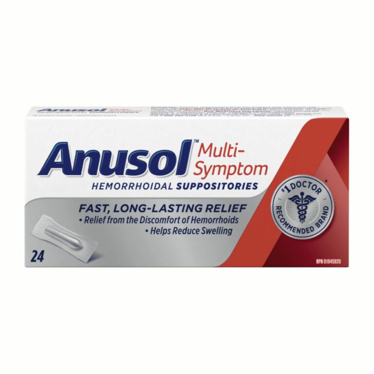 Buy Anusol® Multi-Symptom Suppositories - Fast Hemorrhoid Relief