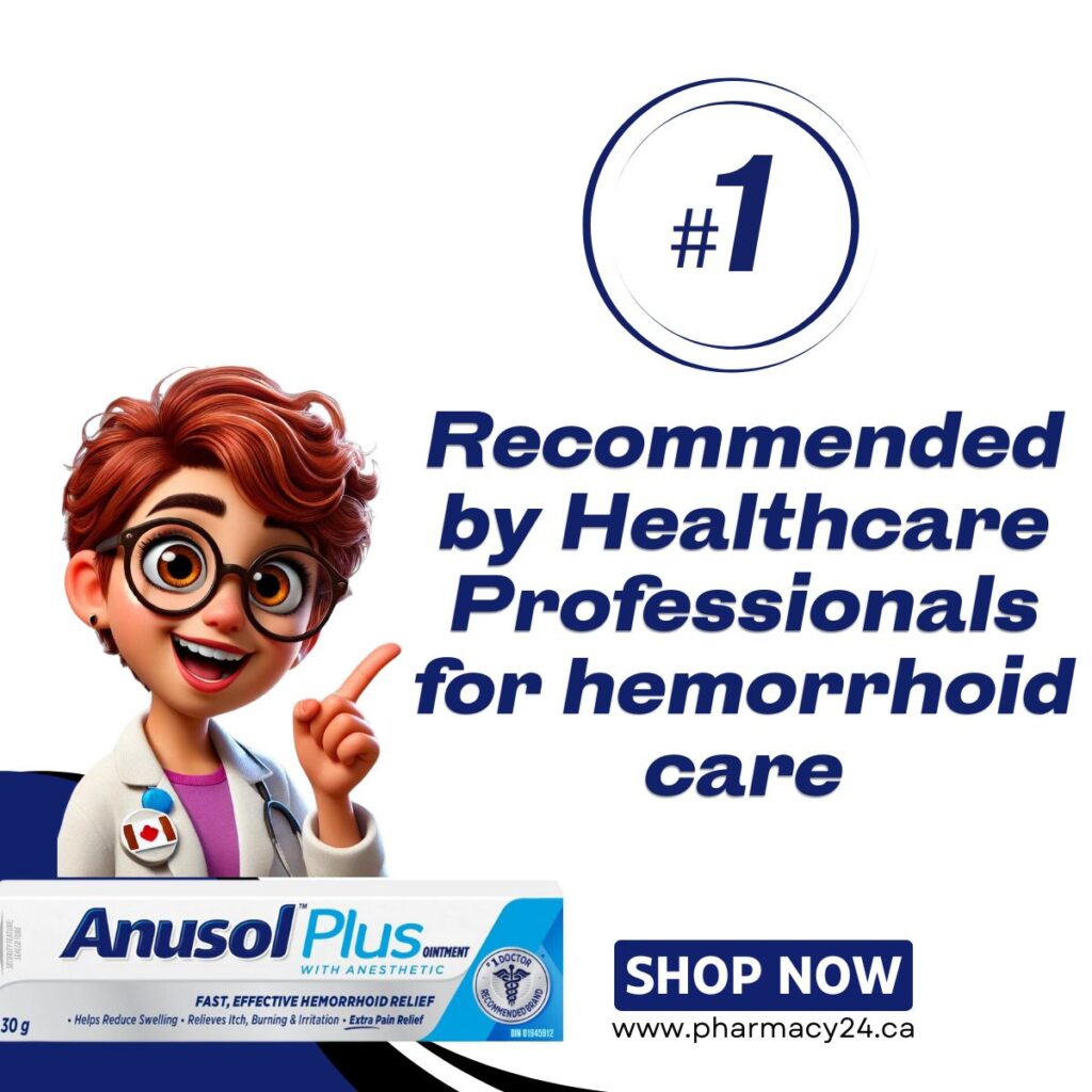ANUSOL Plus Ointment | Fast Relief from Hemorrhoid Discomfort | #1 Doctor Recommended